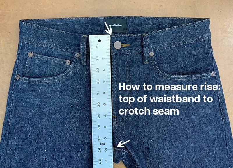 How to Measure Mens Jeans - Todd Shelton Blog