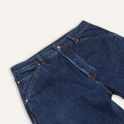 High rise jeans for men