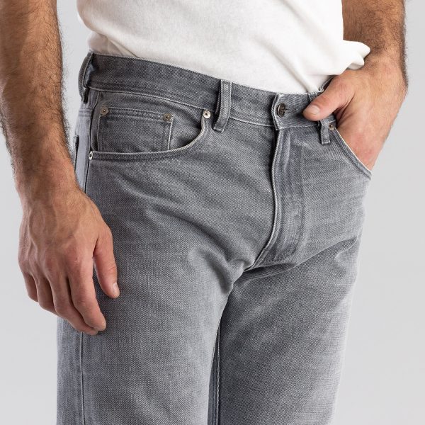 High rise jeans for men